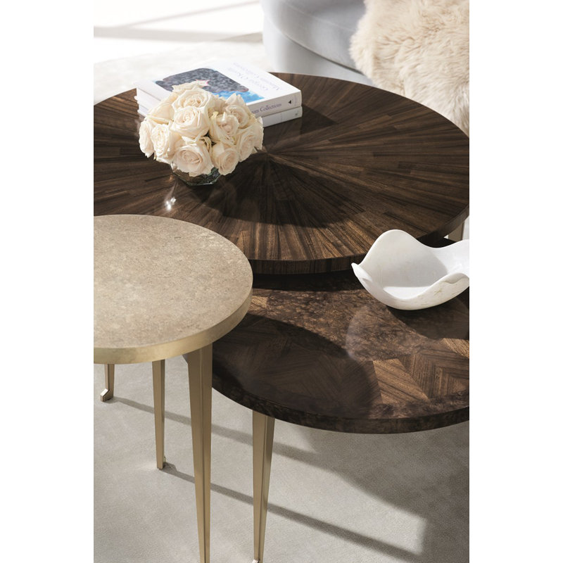 Caracole Classic A Whole Bunch Round Coffee Table | Perigold